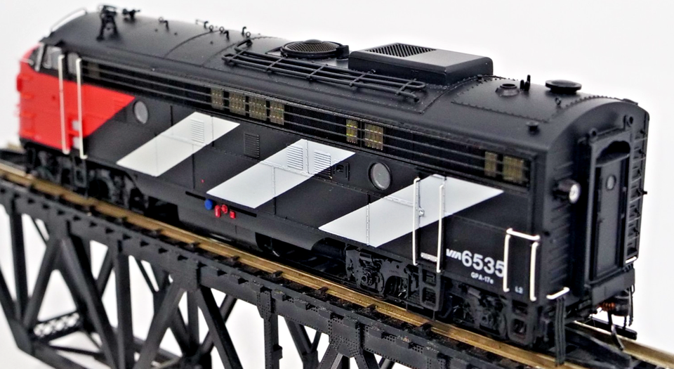 Rapido 220518 HO VIA RAIL CN #6535 FP9 A F9A DCC Sound Loco tested | eBay