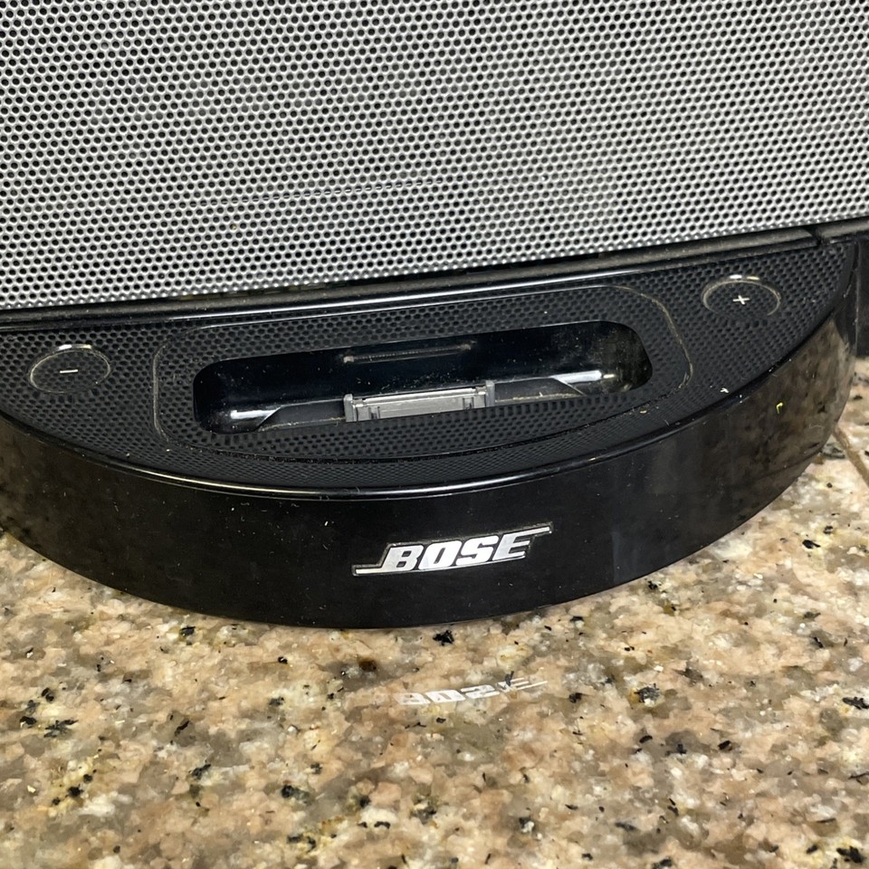 Bose Sounddock Black Gray Remote Control Digital Music Speaker System ...