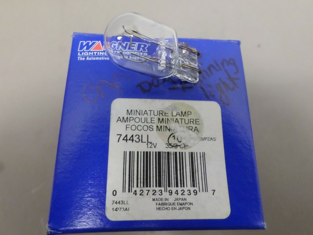 Wagner 7443LL Lighting - Exterior - Brake Light, Rear, Front for sale ...