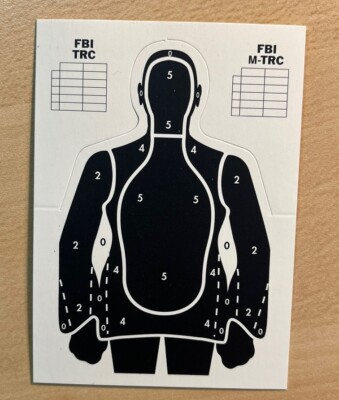 1993 Federal Card Company Wanted By The FBI Die-Cut Target Card #SP1 | eBay