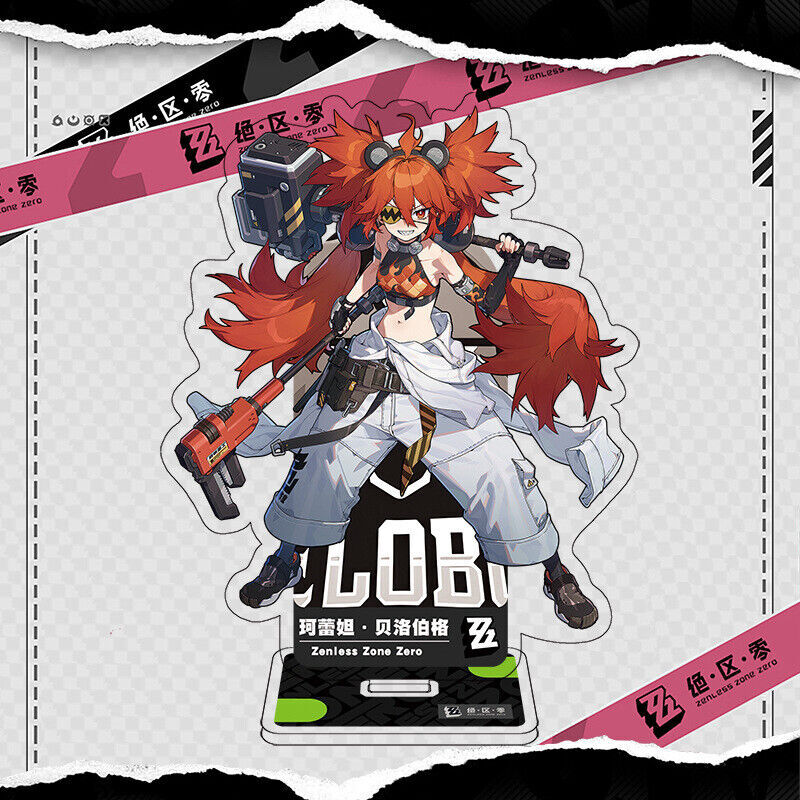 Zenless Zone Zero Von Lycaon Acrylic Figure Stand Model Desktop ...