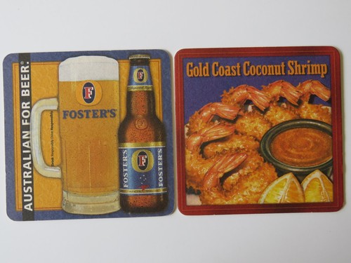 Australien Bière Barre Dessous ~ DE FOSTER Brewery Blonde~ Doré Coast ...