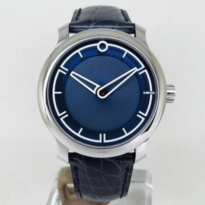 MING Watch 17.09 17 Series Automatic Blue dial SS 38mm Mens | eBay UK
