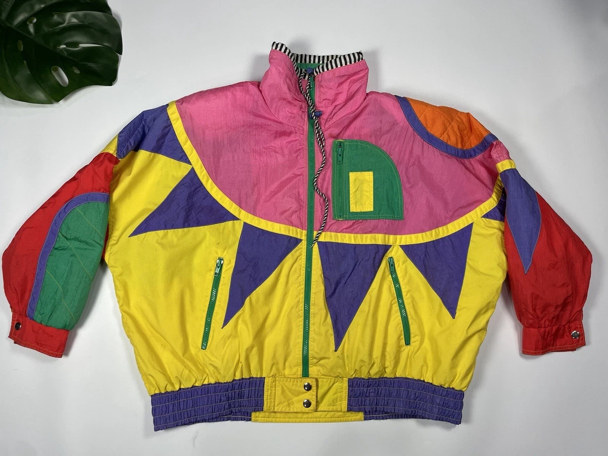 Neon 80s Windbreaker Suits
