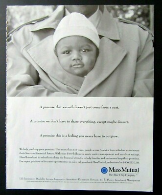 1998 Massachusetts Mutual Life Insurance Co. Magazine Ad | eBay