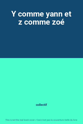 Y comme yann et z comme zoé | eBay