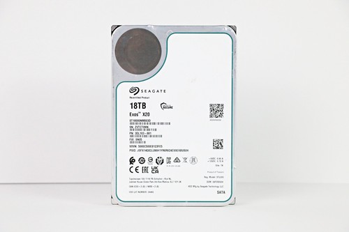 Seagate Exos X20 18TB 7200 SATA 6Gb/s 3.5" Enterprise HD ...