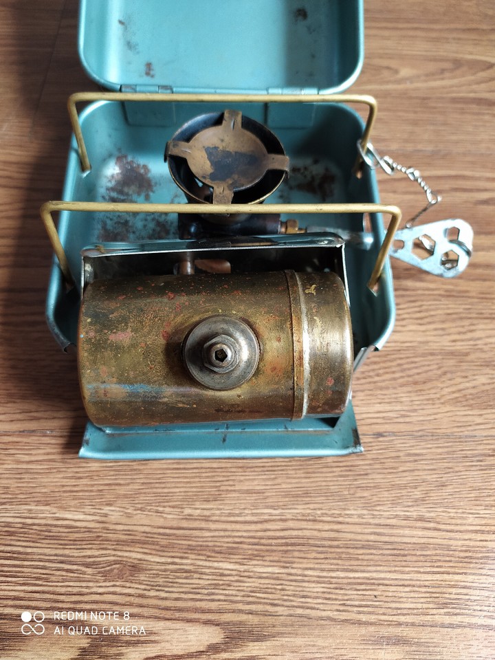 Rare vintage "OPTIMUS" portable camping stove of 60's made in Sweden ...