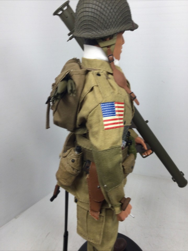 1/6 CUSTOMIZED HASBRO GI JOE WW2 US 82ND AIRBORNE PARATROOPER NORMANDY ...