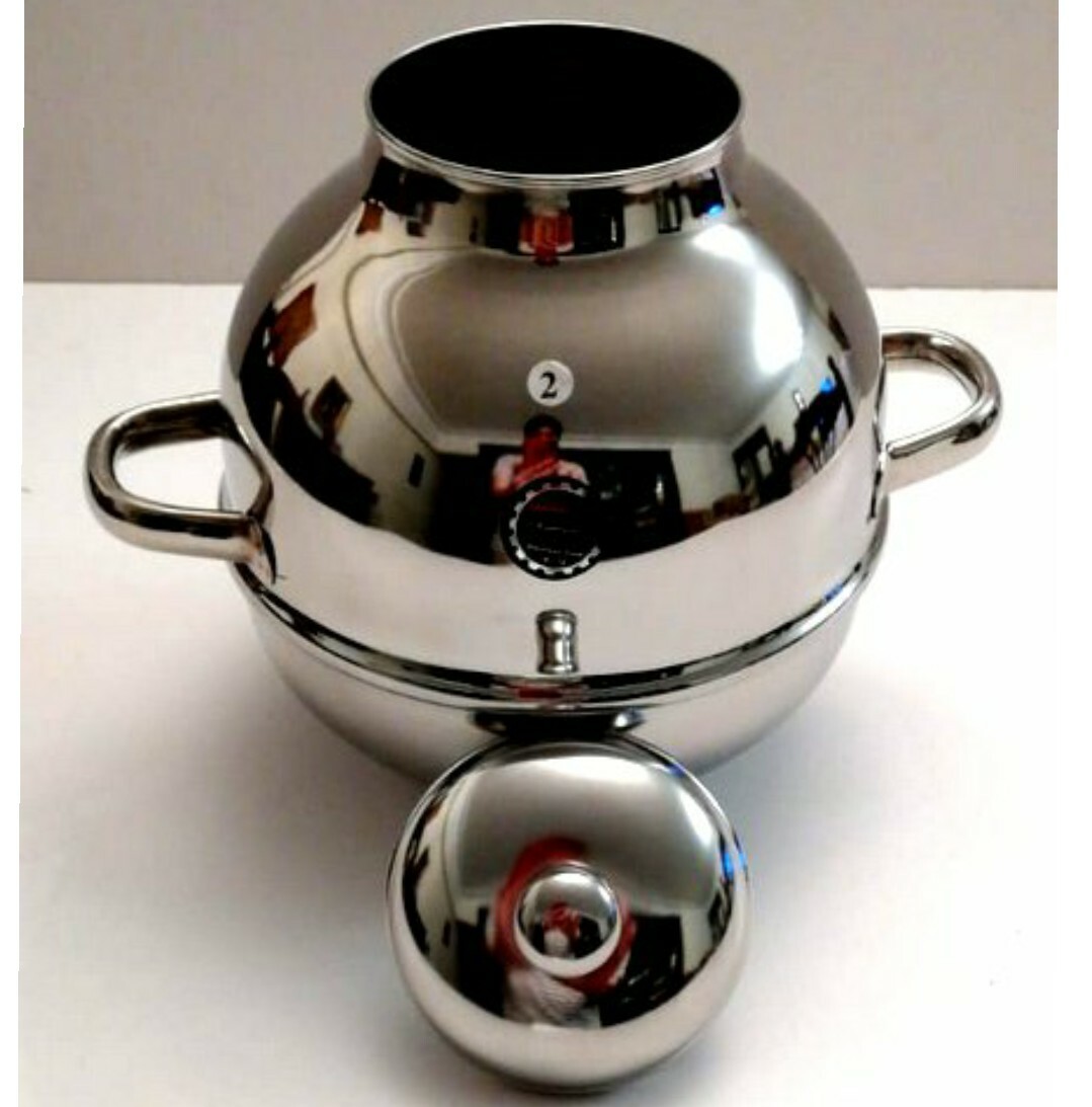 Beans Cooking Pot Stainless Steel Cookware Egyptian Damasa Double ...