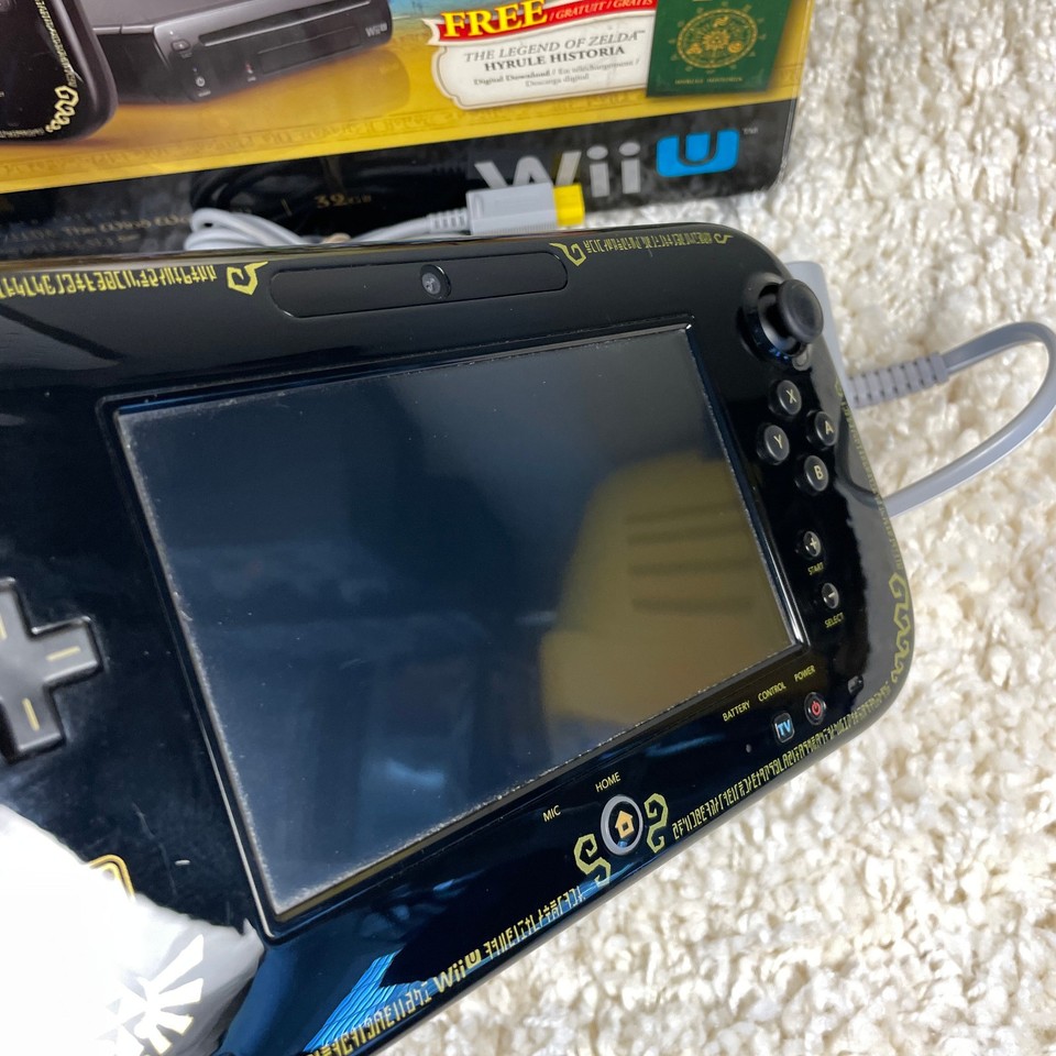Nintendo Wii U Legend of Zelda Wind Waker Edition Console System 32 GB ...
