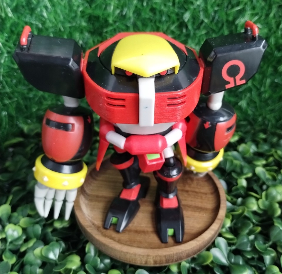 Sonic The Hedgehog - Omega E-123 Robot - 4" Action Figure - Jakks ...