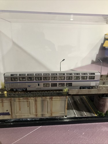 N Scale Kato Superliner Passenger Lounge Car Amtrak #33022 original box ...