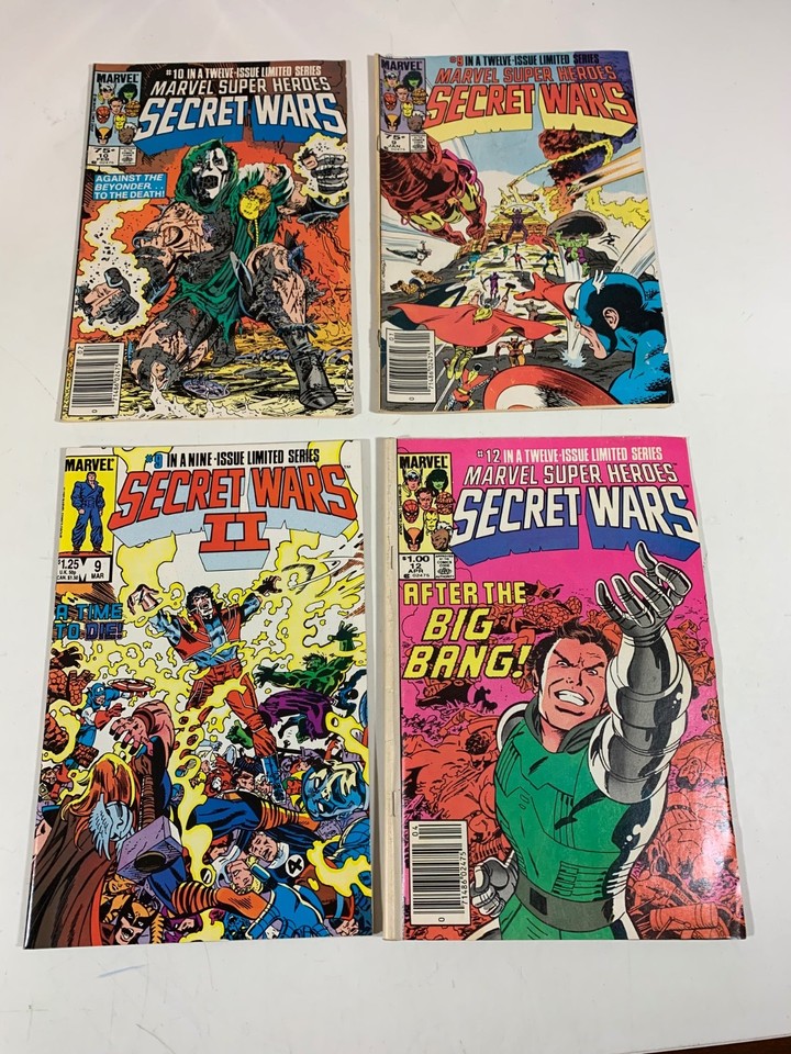 Marvel Mini Series Lot of 27 - Secret Wars Hawkeye X-MEN Mid Grade ...