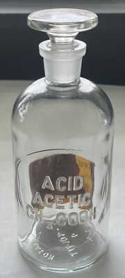Bottles & Jars - Acetic Acid