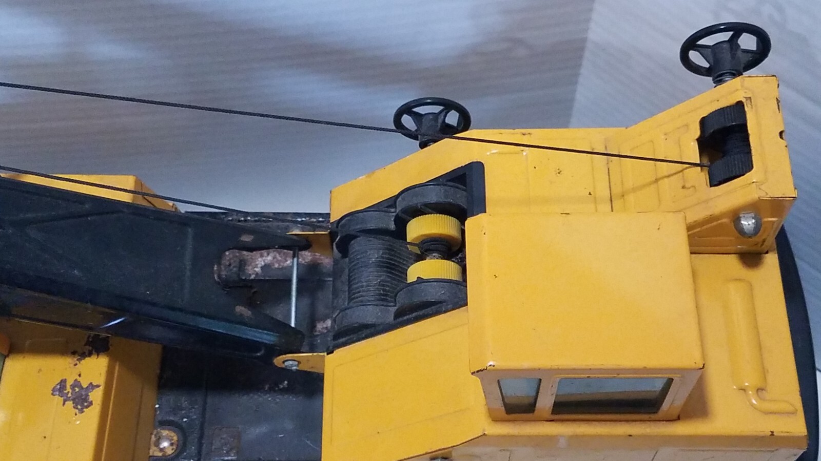 Vintage Nylint Jumbo Michigan Shovel Crane | eBay