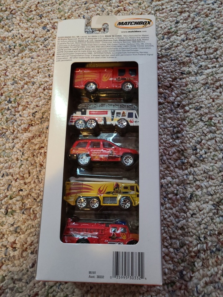 Matchbox Fire Drenchers Diecast Vehicle Gift Set | eBay
