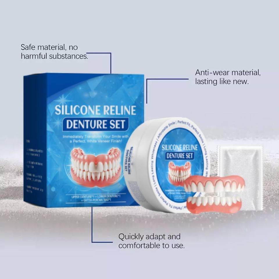 Silicone Reline Denture Set Denture Silicone Reline Kit,Soft Denture ...