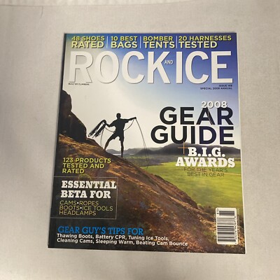 2008 December Rock And Ice Magazine 123 Pounds Tested And Rated (CP343 ...