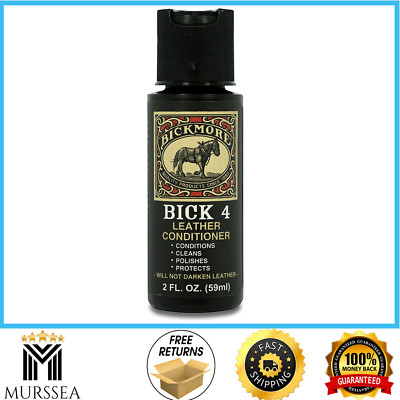 Bick 4 Leather Conditioner and Leather Cleaner 2 Oz , Will Not Darken ...
