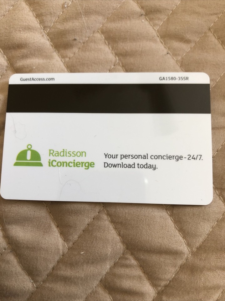 Radisson Hotel Room Key Card. - Rare | eBay
