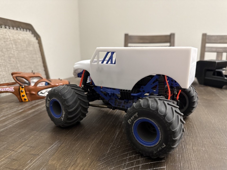 1/18 Losi Mini LMT Custom Ice Cream Man Body - PETG - Monster Jam | eBay