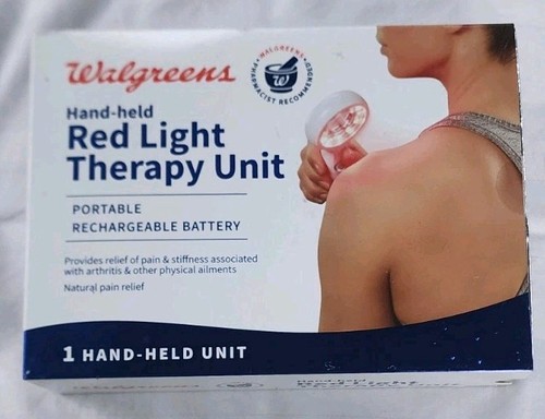 NEW Walgreens Hand-Held Red Light Therapy Unit | eBay