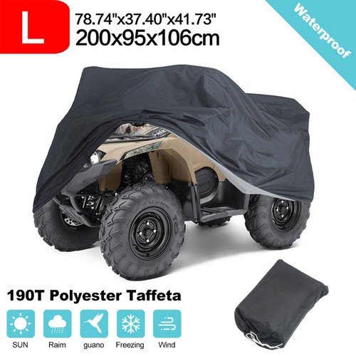 Large 78'' ATV Cover Waterproof 4 Wheeler Quad Bike Protector Scratch ...