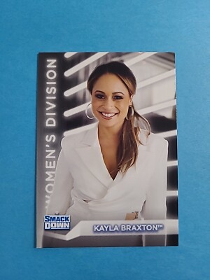 KAYLA BRAXTON 2021 TOPPS WWE WOMEN'S DIVISION WRESTLING CARD # R-20 H8426 | eBay