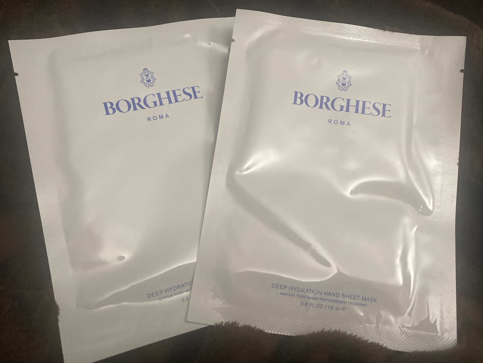 2 X Borghese Deep Hydration Hand Sheet Mask Treatment 15 Ml EACH ...