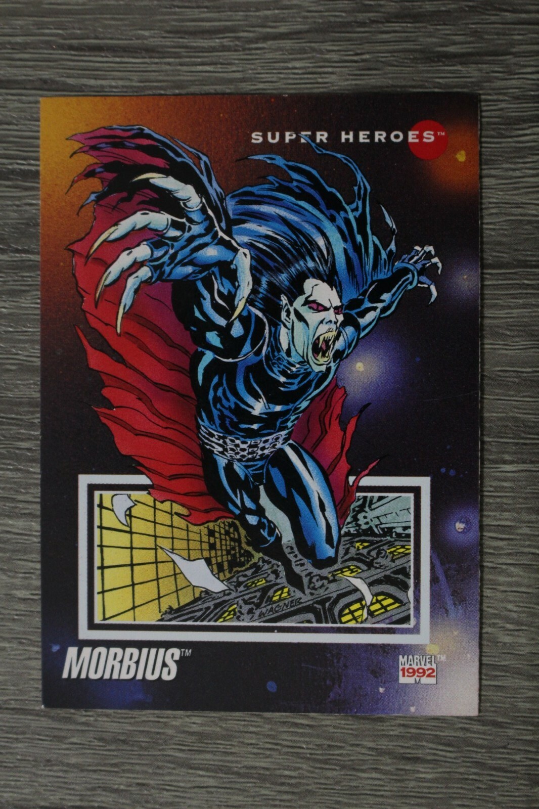 MORBIUS - 1992 Impel Marvel Super Heroes Card #21[NM] | eBay