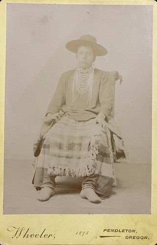 Pendleton Oregon OR Umatilla Indian 1895 Native American Antique ...
