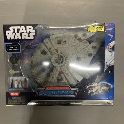 STAR WARS Micro Galaxy Squadron Millennium Falcon #0022.Brand New. FREE ...