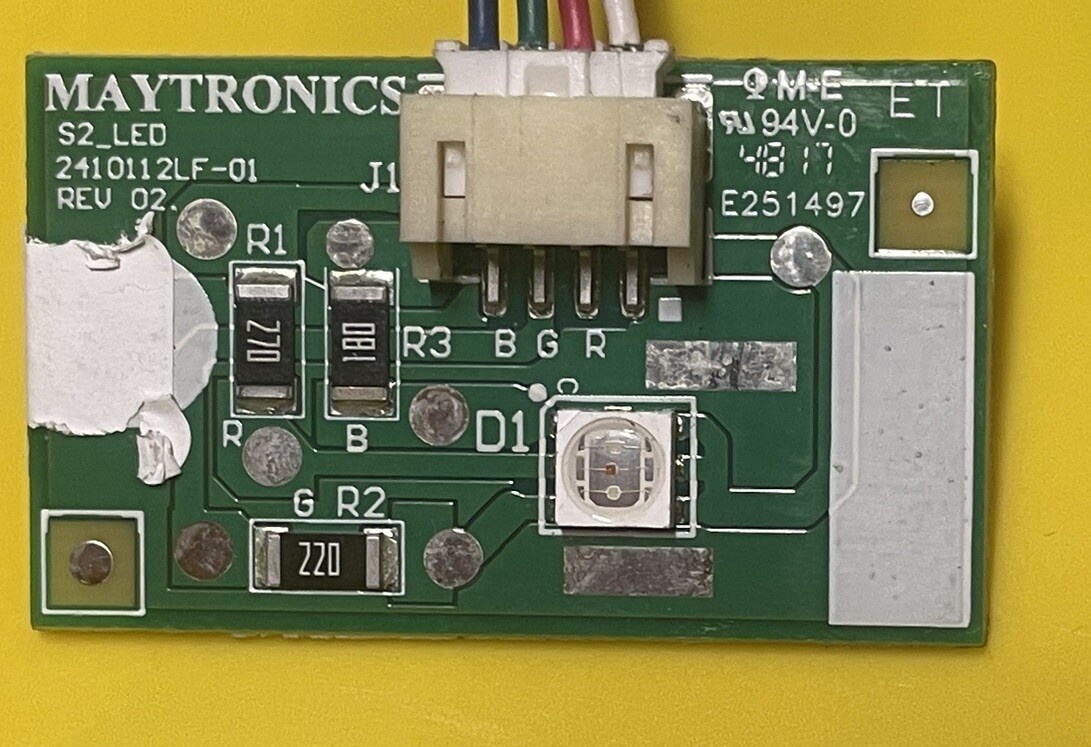 Maytronics DOLPHIN Pool Robot LED PCB 2410112LF-1 REV 02 FITS Most ...