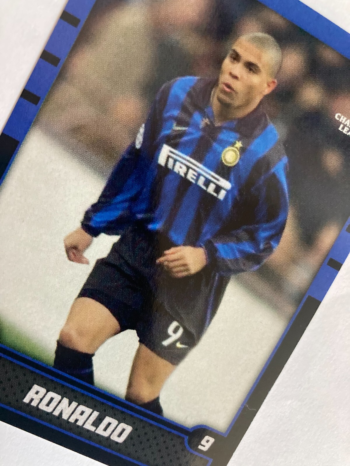 2022 Topps UK UCL UEFA Ronaldo Nazario R9 Lost Rookie Card RC Inter ...