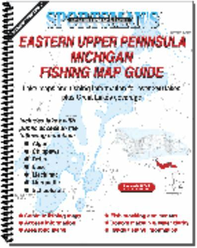 Michigan - Eastern Upper Penninsula Fishing Map Guide : Lake Maps and ...