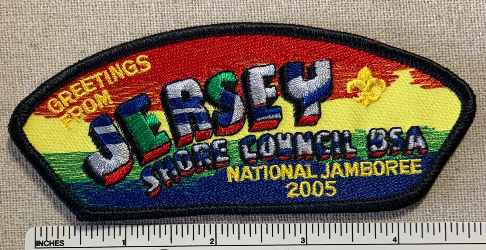 2005 JERSEY SHORE COUNCIL National Boy Scout Jamboree PATCH JSP CSP ...