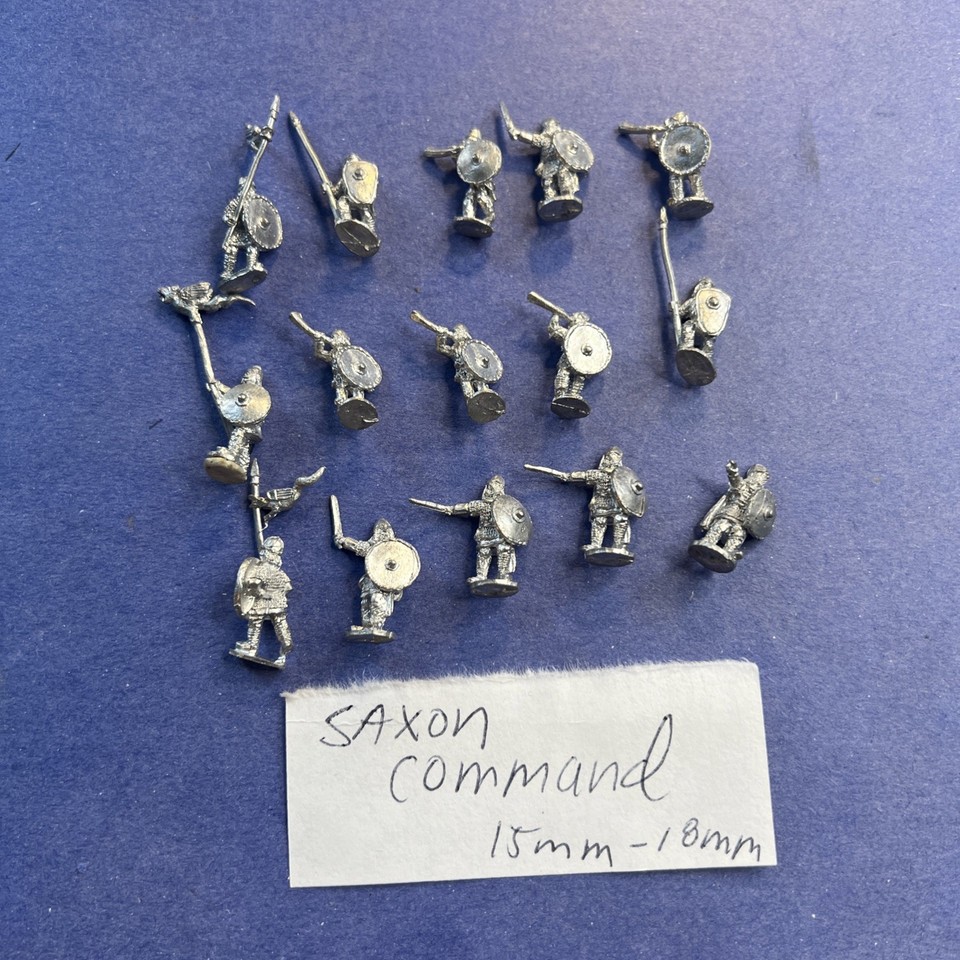 15mm/18mm Saxon Lot -Blue Moon Vikings- King Harold Hastings Normans | eBay