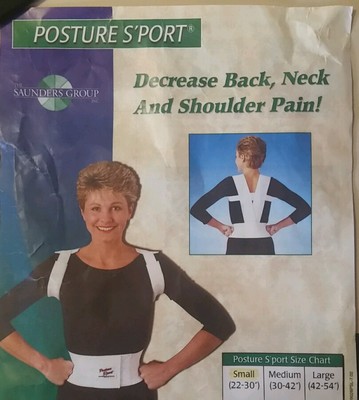 Chattanooga Saunders Back Posture Sport Support | eBay