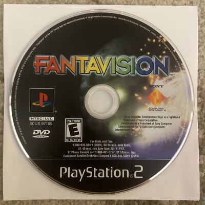🔥 FantaVision (PlayStation 2 PS2, 2000) Mint Disc Only! Pristine. See ...