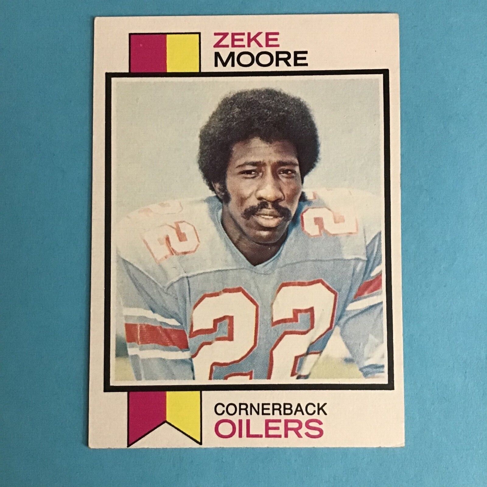 1973 Topps Football card # 202 Zeke Moore | eBay