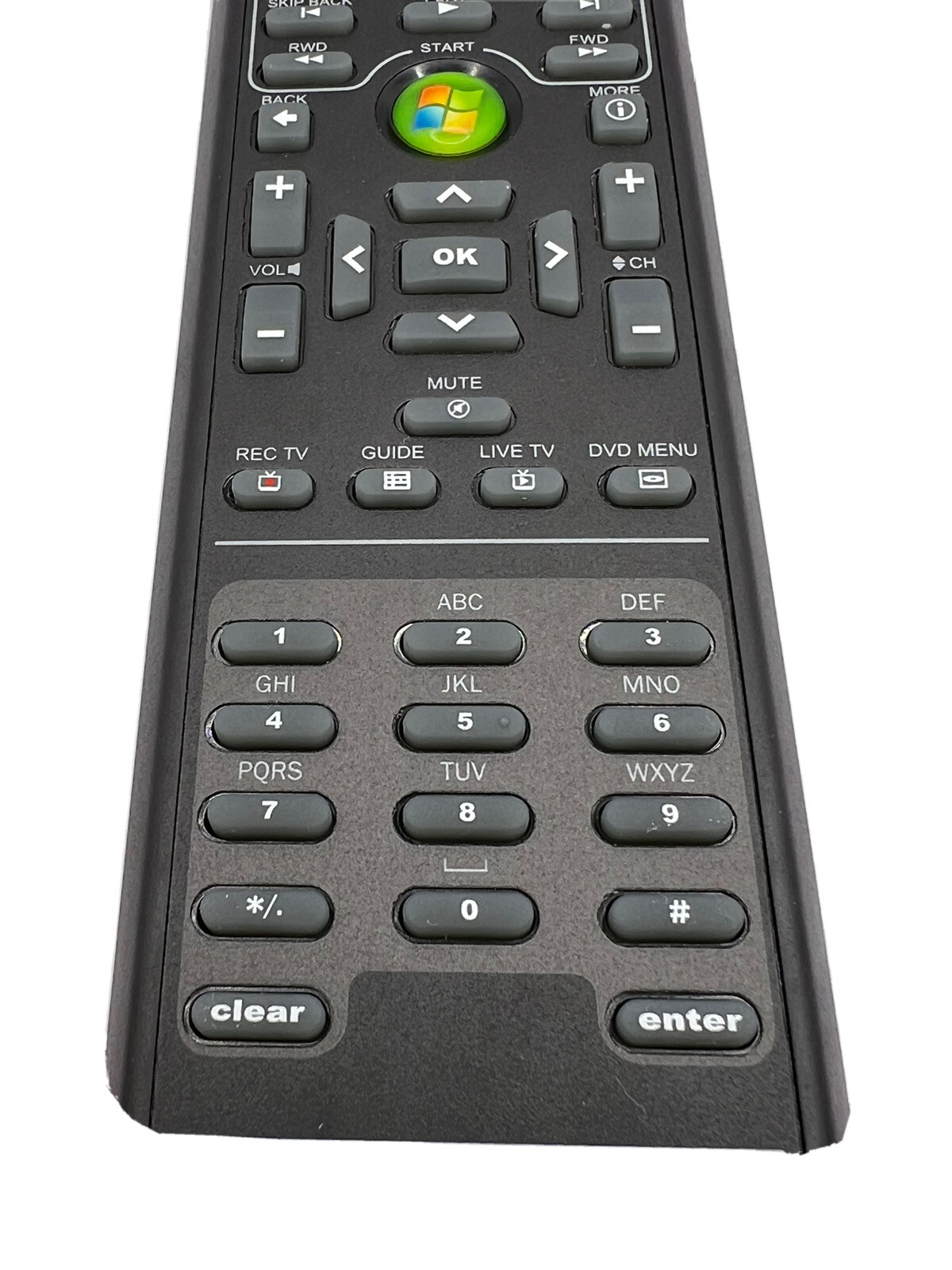 AIM RC118 MCE Media Center Remote Control IR RC6 For Windows 7 Vista No ...