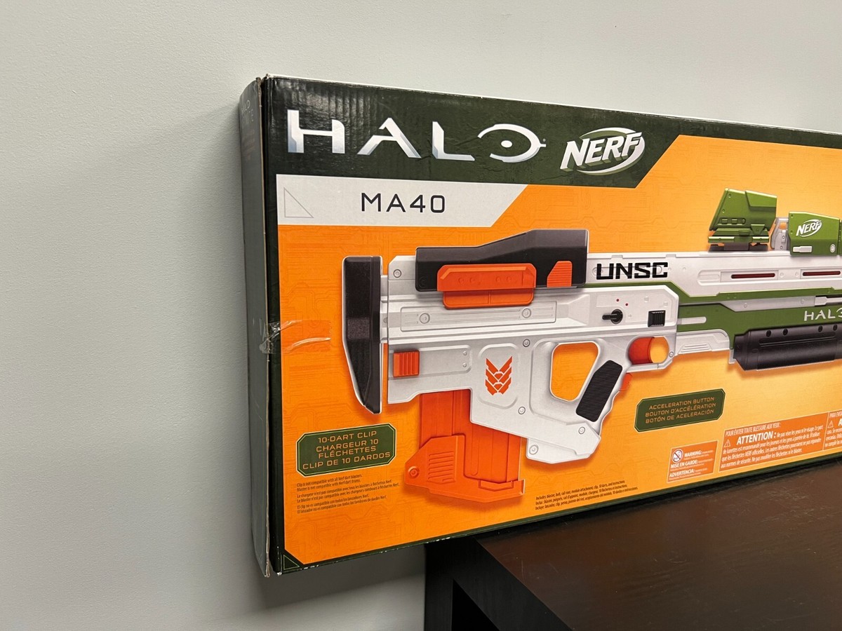 Nerf Halo Rifle By HALO NERF MA40, Hobbies & Toys, Toys & Games On