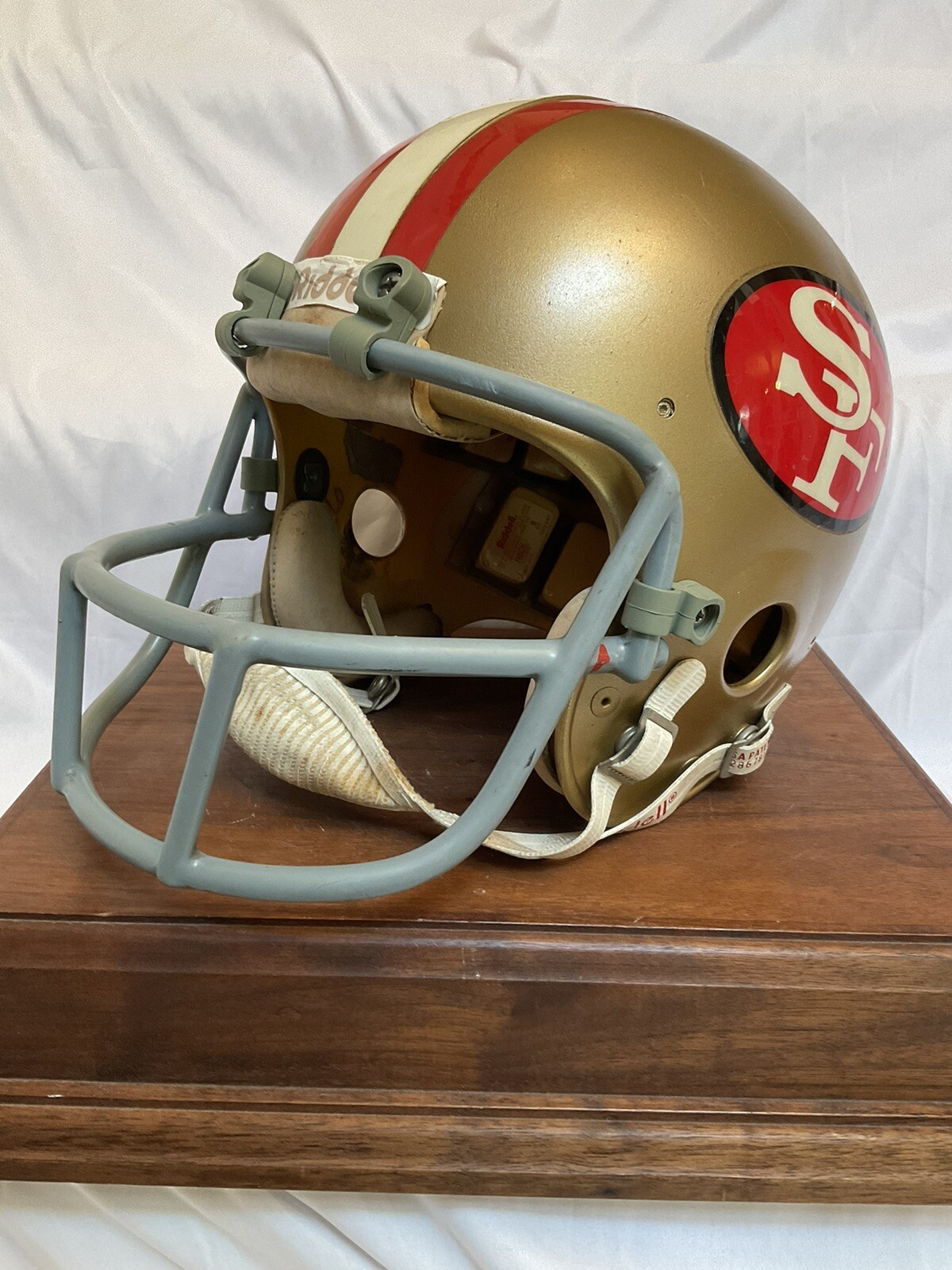 Vintage 1978 Riddell PAC3 Football Helmet San Francisco 49ers Schutt ...