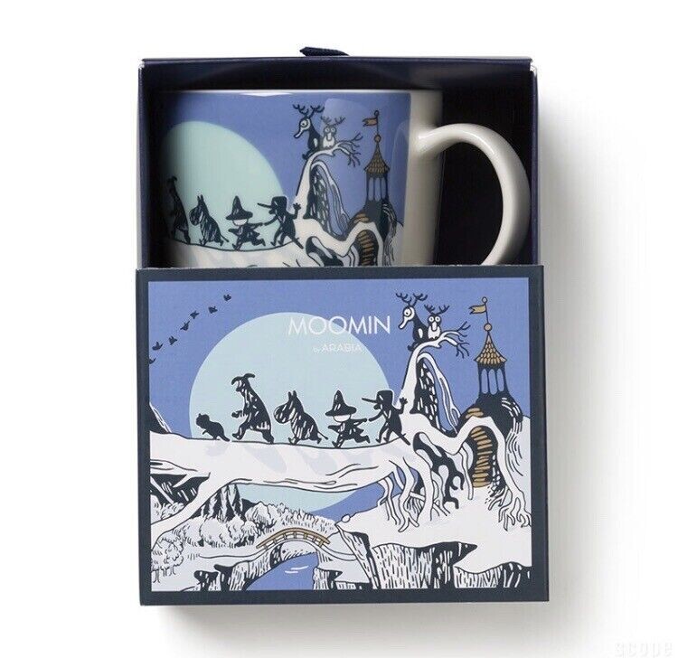 Moomin Mug jorney for Finnair 100th | Grelly UK