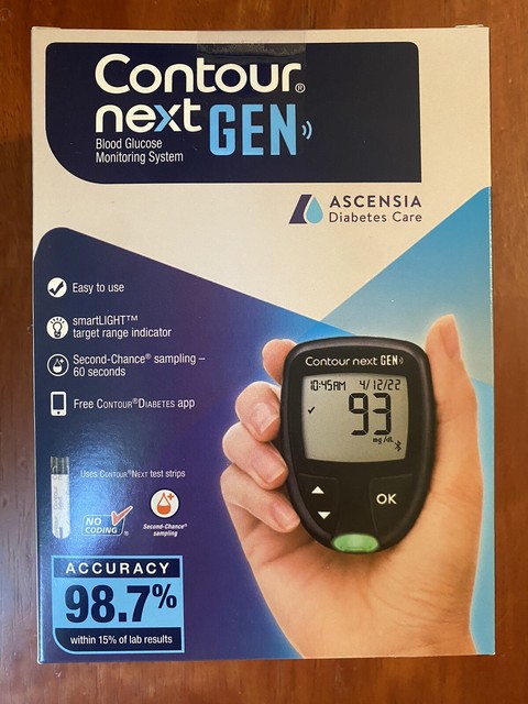 Contour Next Gen Blood Glucose Monitoring System Meter for sale online ...