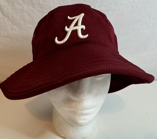 New Era Alabama Crimson Tide Boonie Bucket Hat Cap Red Logo OSFM NCAA ...
