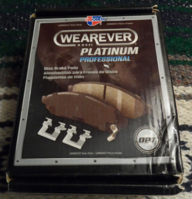 Carquest Wearever Platinum Brake Pads, Professional (Set-4 pads ...
