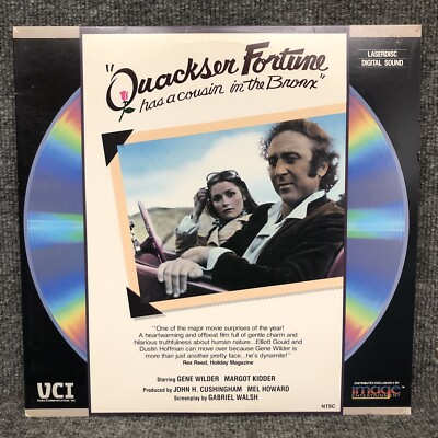 Quackser Fortune Has A Cousin In The Bronx 12” Laserdisc Gene Wilder ...