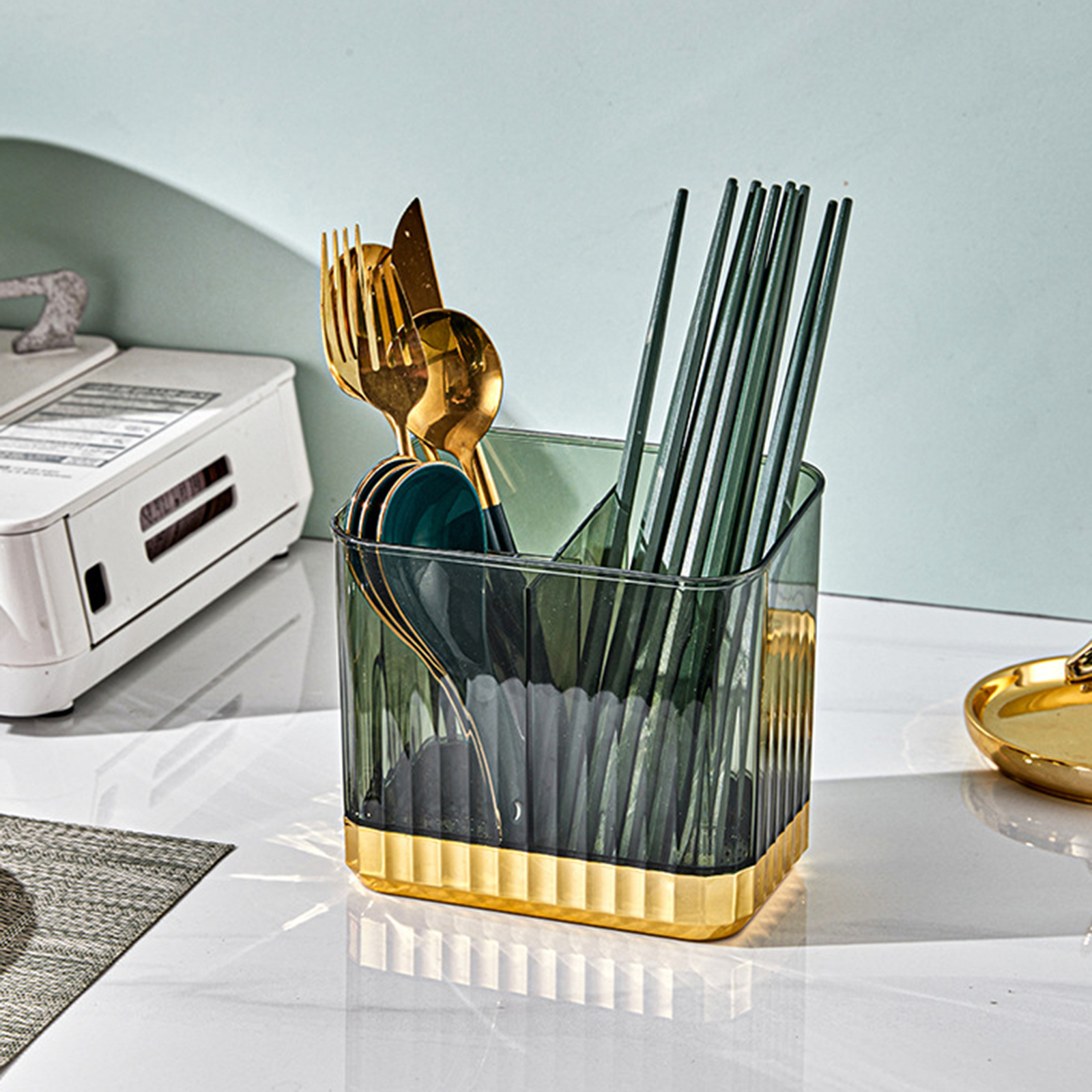 1 Set Chopstick Rest Transparent Keep Tidy Restaurant Dining Table ...